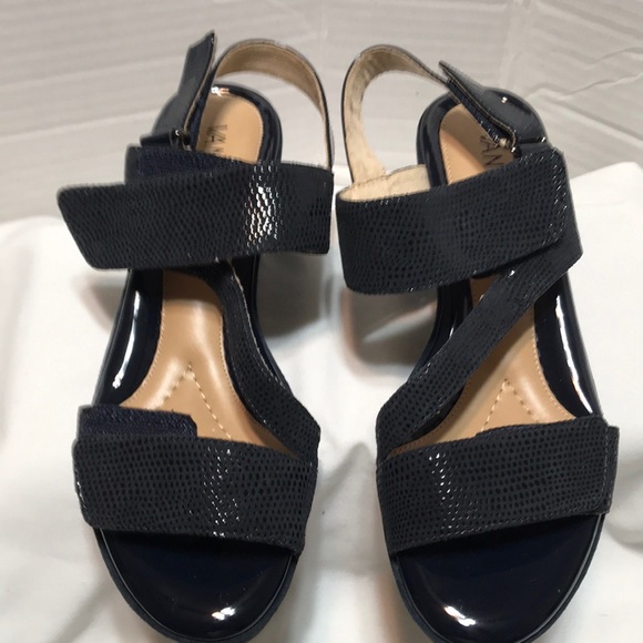 Vaneli | Shoes | Vaneli Platform Sandals With Adjustable Velcro Straps ...